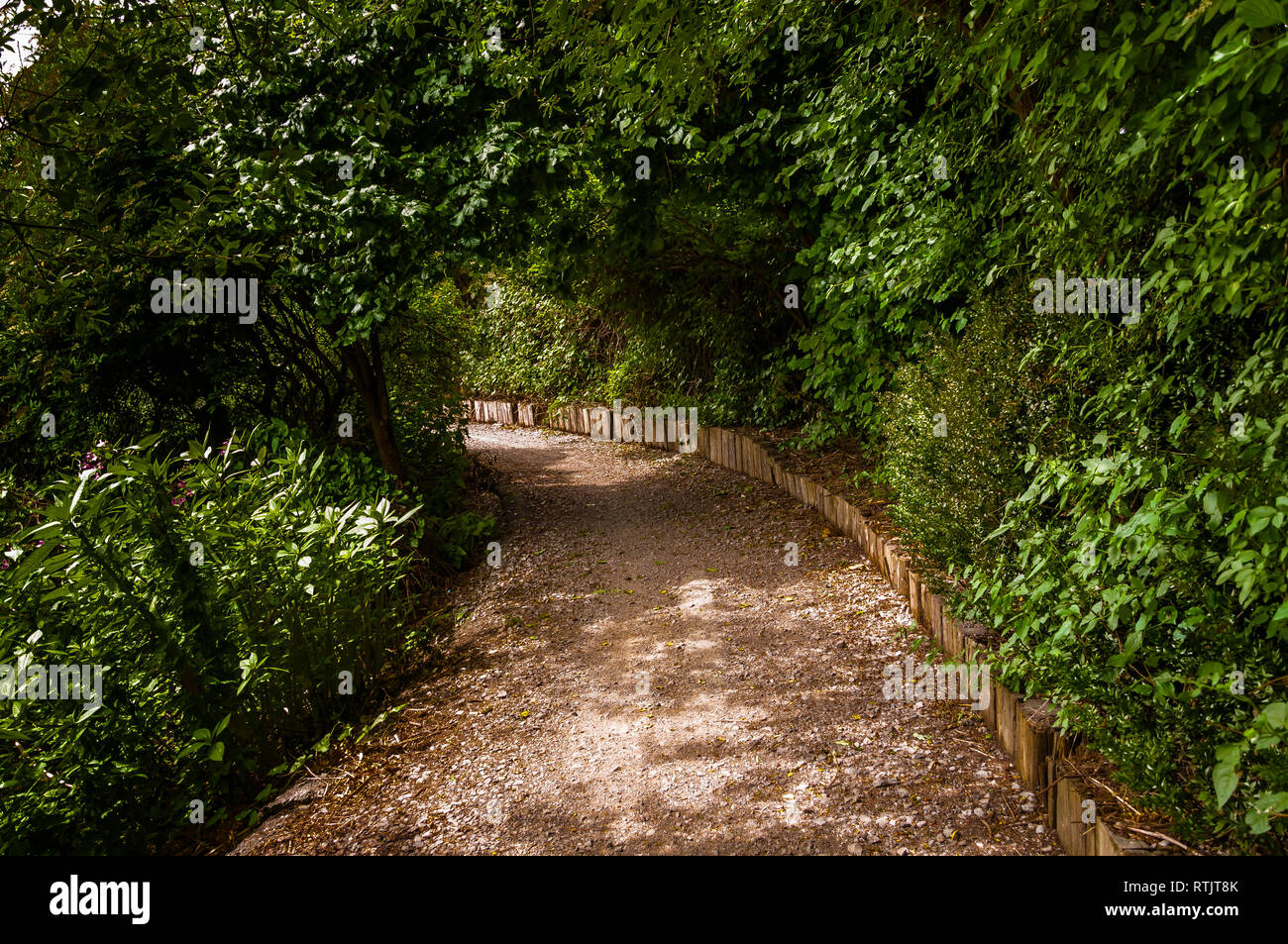Footpath in Channelsea River near Mill Meads,Newham, Stratford, London ...
