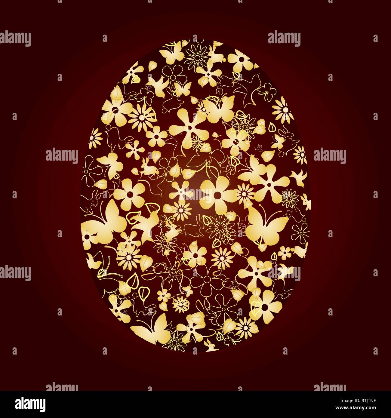 Lacy egg Stock Vector Images - Alamy