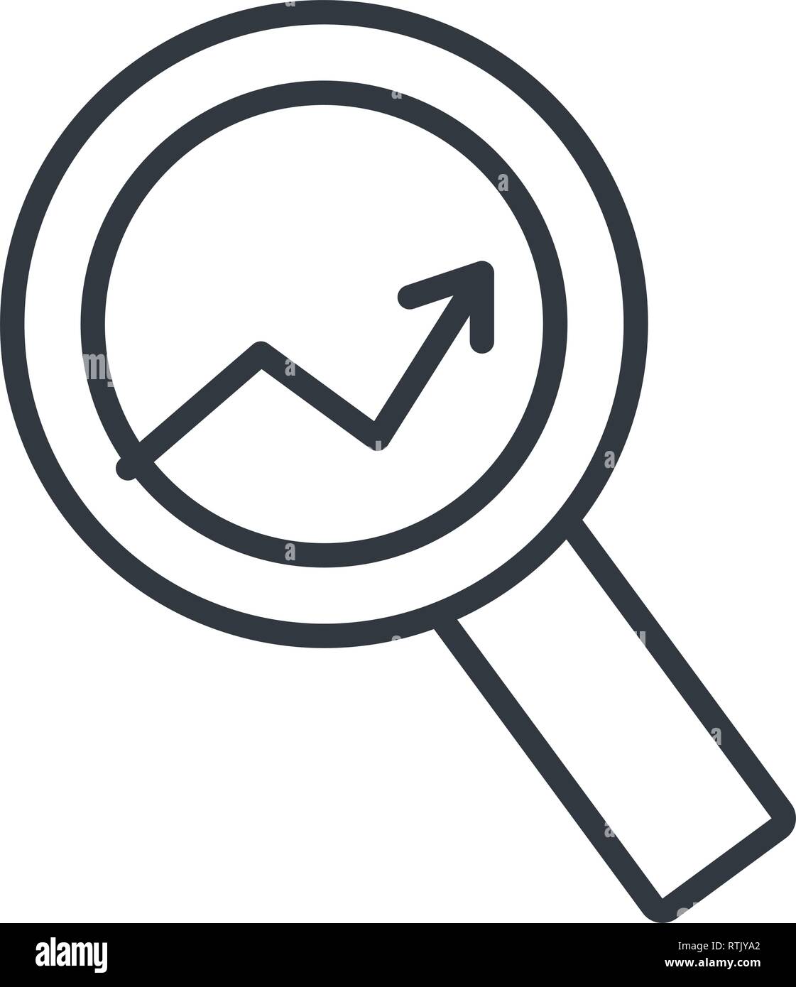 magnifying glass cartoon Stock Vector Image & Art - Alamy