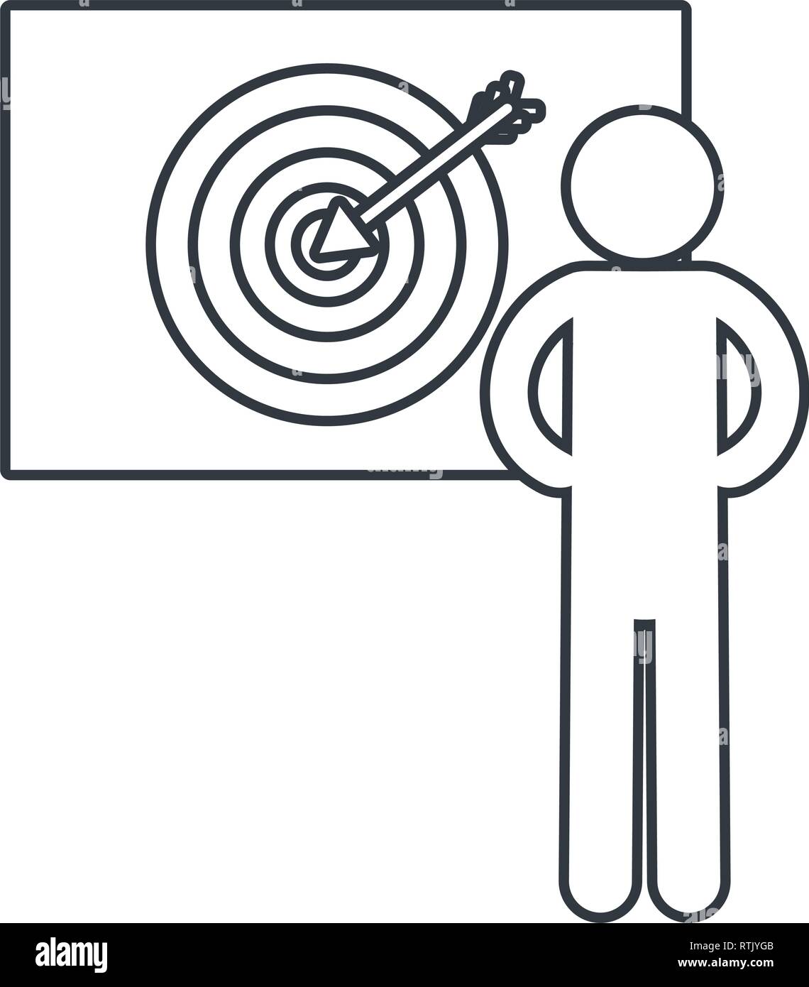 Shooting target black human silhouette hi-res stock photography and ...