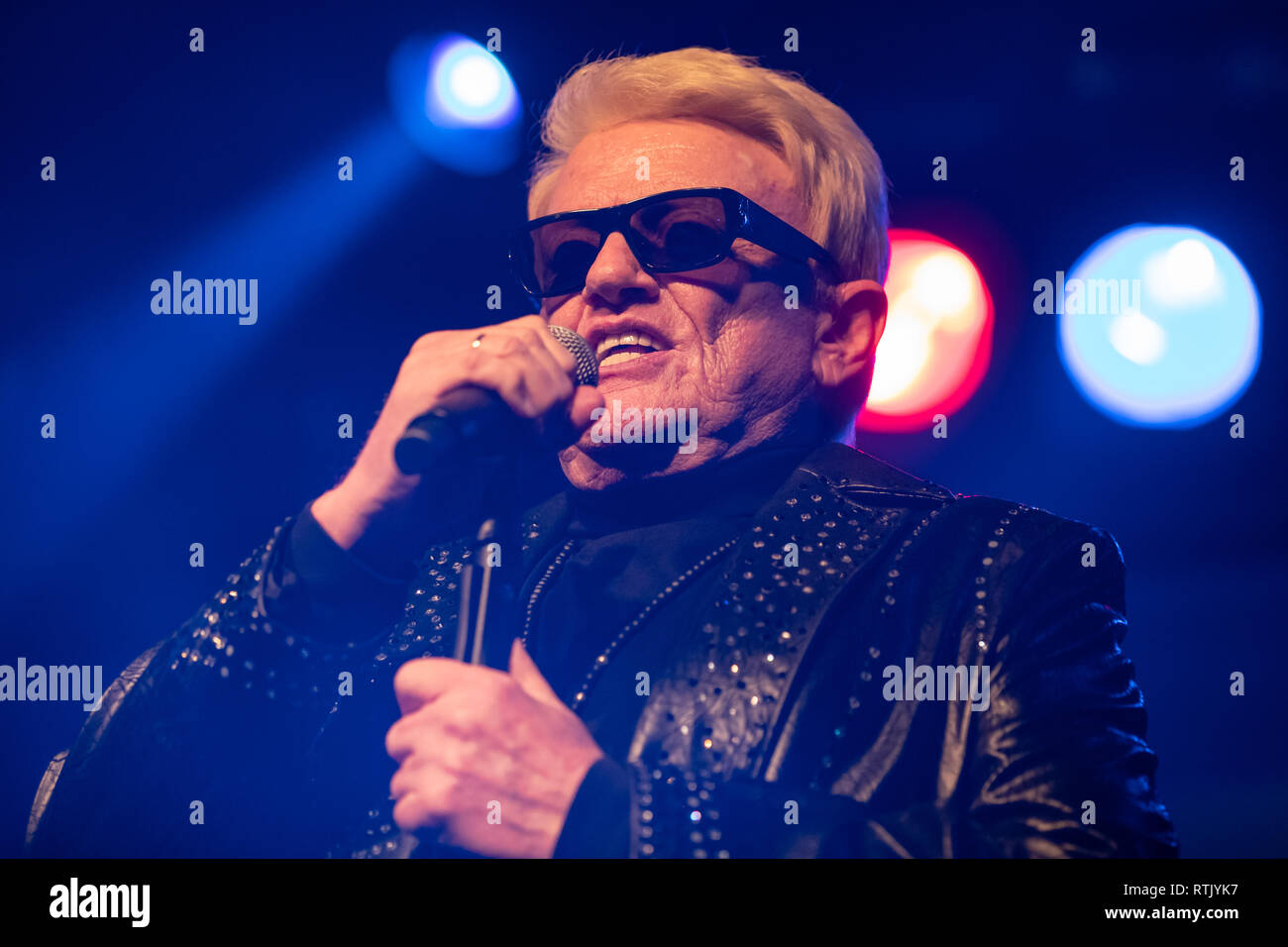 Nürnberg, Germany. 01st March, 2019. The folk singer Heino is on stage ...