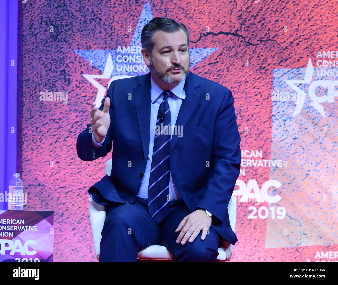 National Harbor, Maryland, USA. 1st Mar, 2019. United States Senator ...