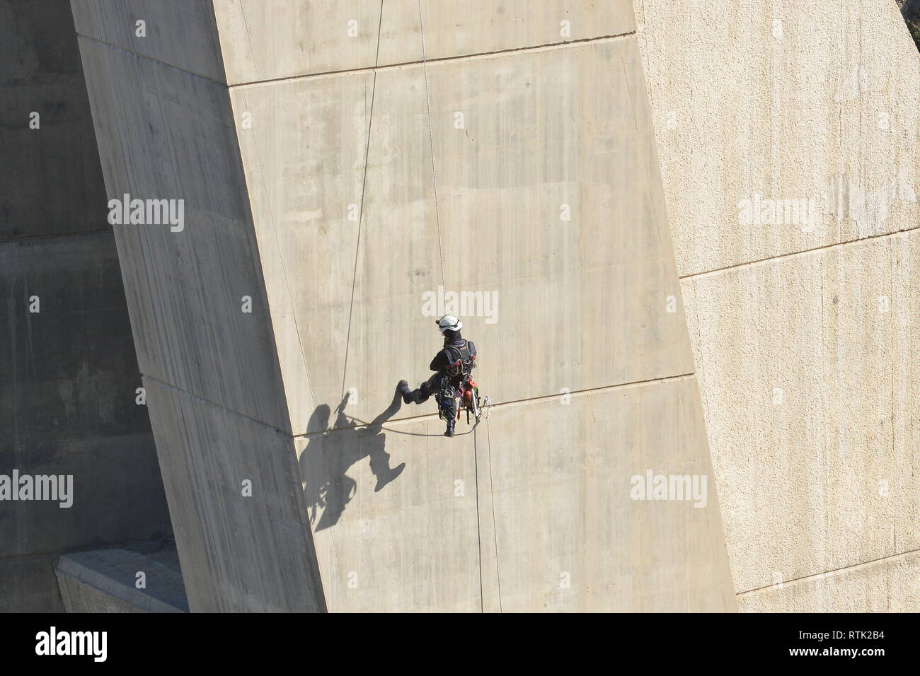 Morocco, Morocco. 1st Mar, 2019. A Moroccan Ninja inspects the Mohammed ...