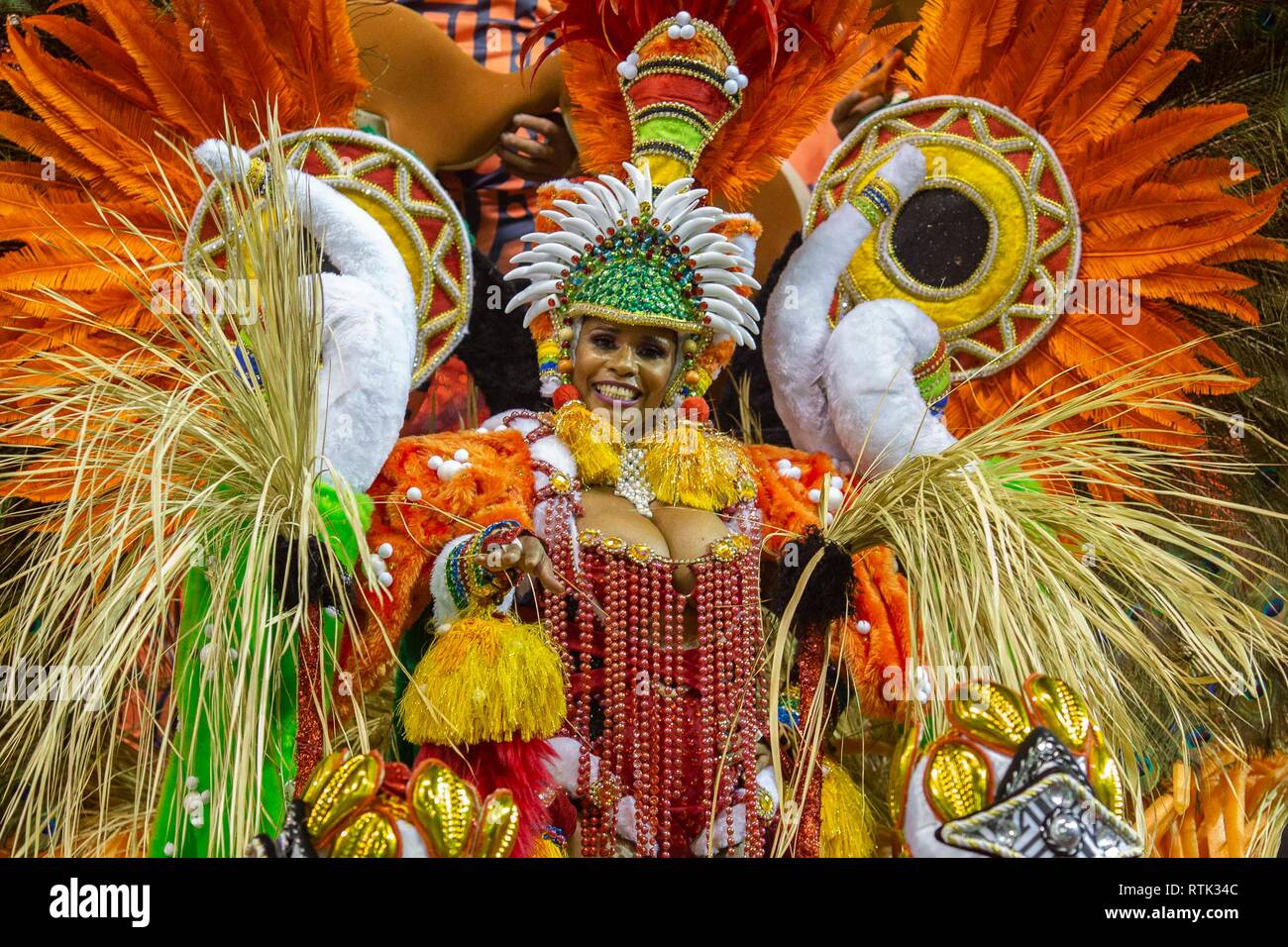 Sao Paulo, Brazil. 01st Mar, 2019. SP - Sao Paulo - 01/03/2019 - Samba ...