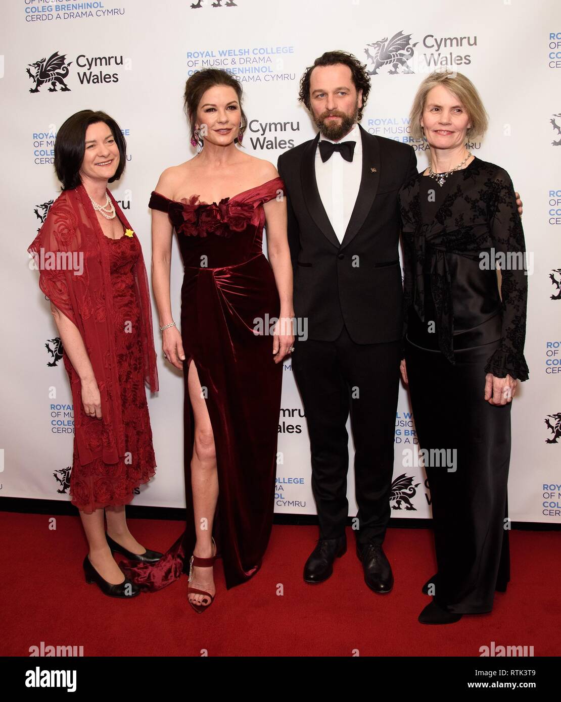 New York, NY, USA. 1st Mar, 2019. Matthew Rhys, Eluned Morgan ...