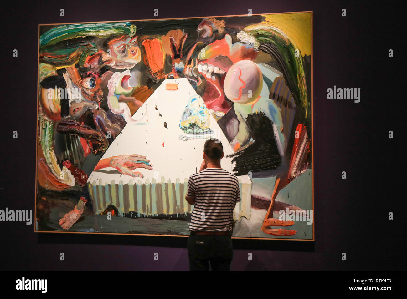 Modern last supper art hi-res stock photography and images - Alamy