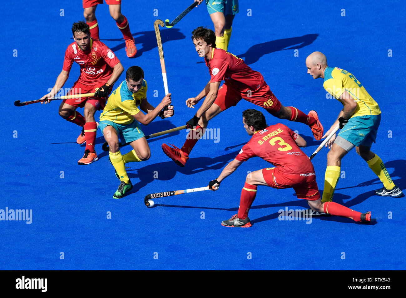 2nd March 2019, Sydney Olympic Park Hockey Centre, Sydney, Australia ...