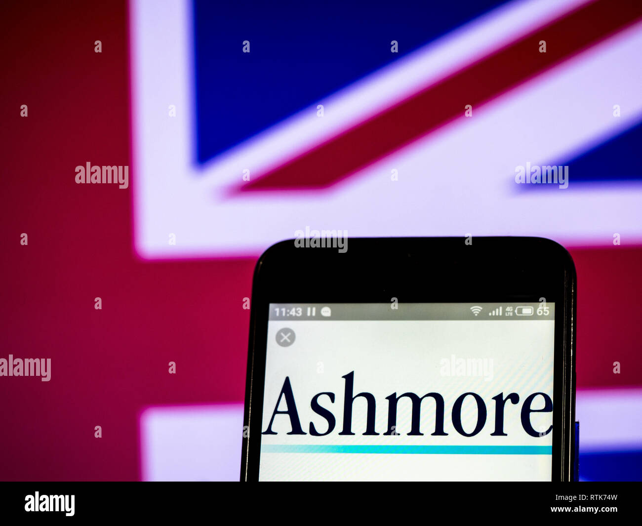 Ashmore logo hi-res stock photography and images - Alamy