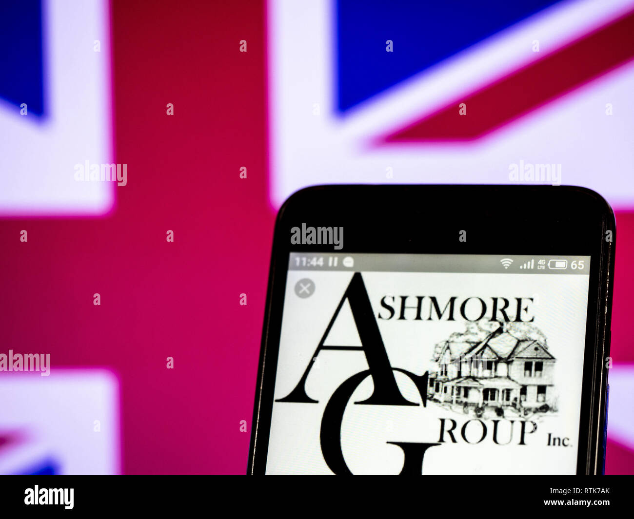 Ashmore logo hi-res stock photography and images - Alamy