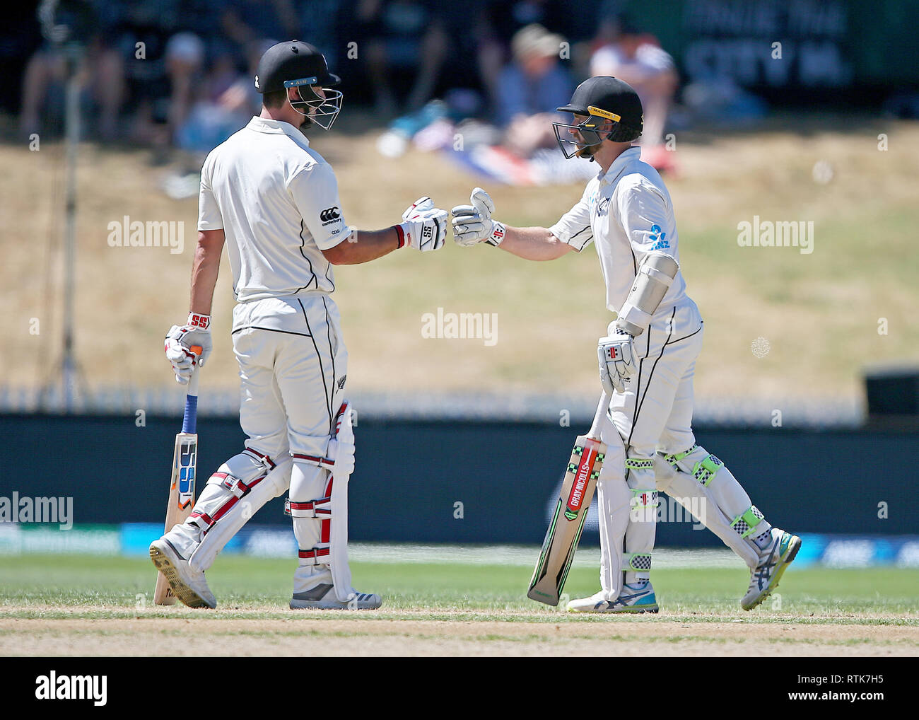 Seddon Park, Hamilton, New Zealand. 2nd Mar, 2019. International Test ...