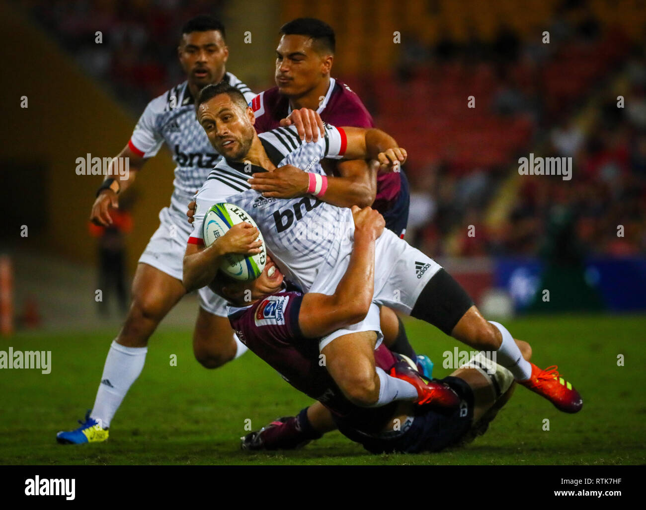 Suncorp Stadium, Brisbane, Australia. 2nd Mar, 2019. Investec Super ...