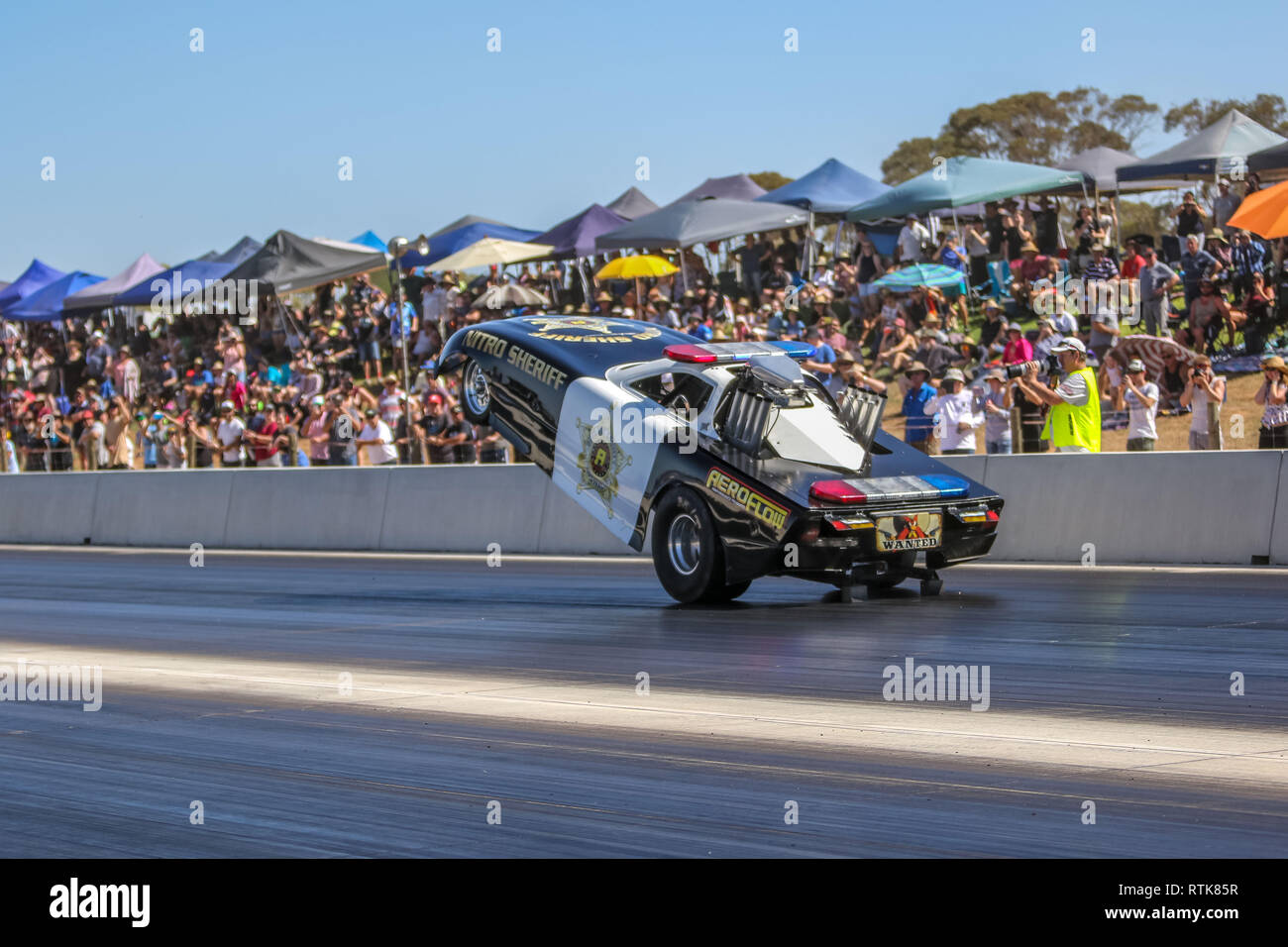 Chevrolet camaro drag car hi-res stock photography and images - Alamy