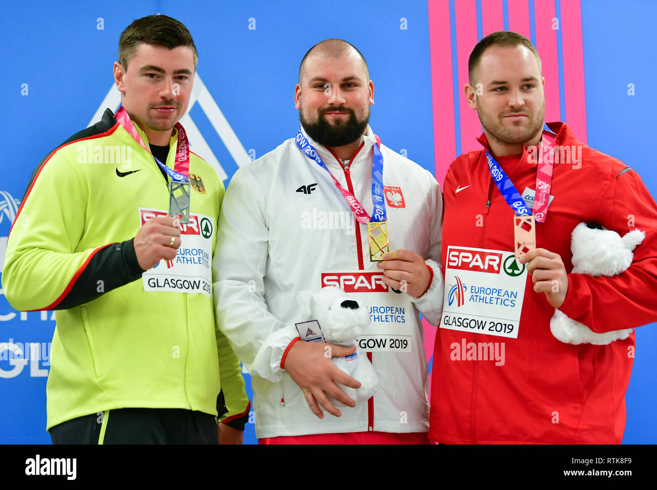 Glasgow, UK. 02nd Mar, 2019. Athletics, European Indoor Championships ...