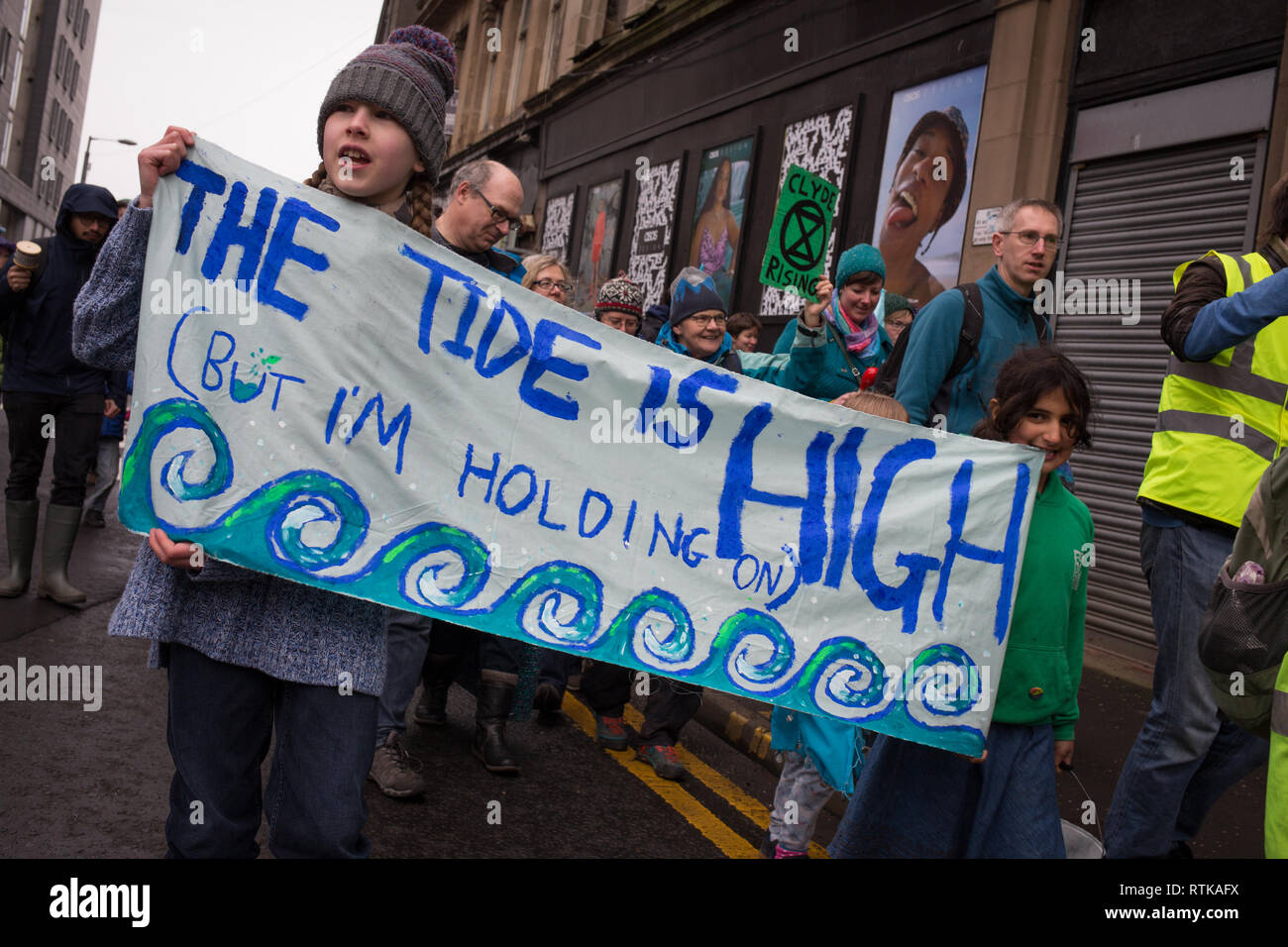 Rising tide protest hi-res stock photography and images - Alamy
