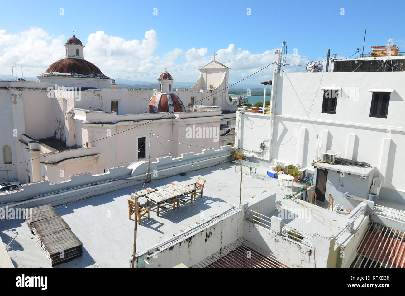 Street view of San Juan, Puerto Rico Stock Photo - Alamy