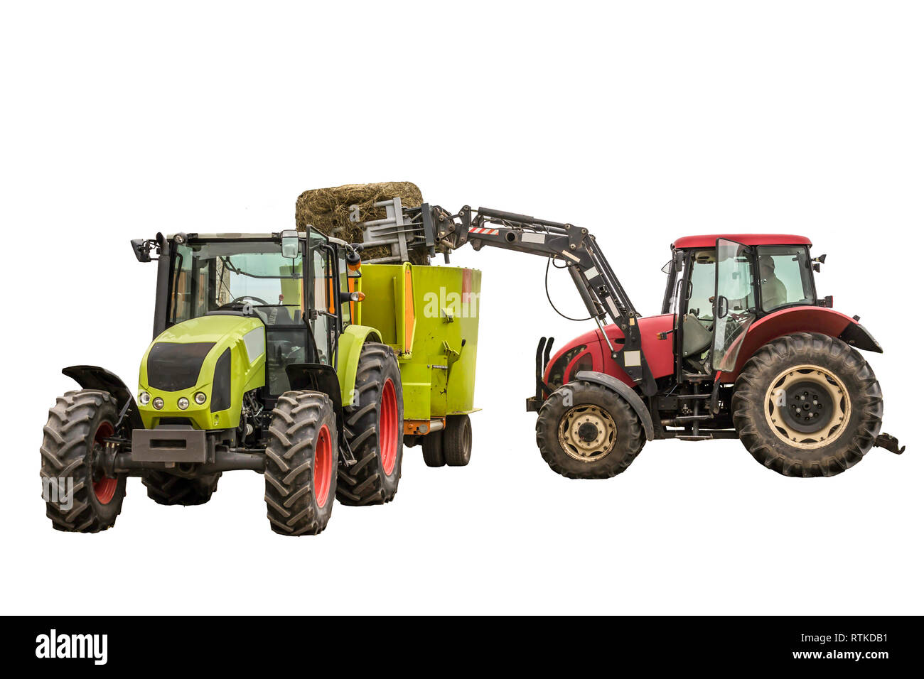 Bale loader hi-res stock photography and images - Alamy