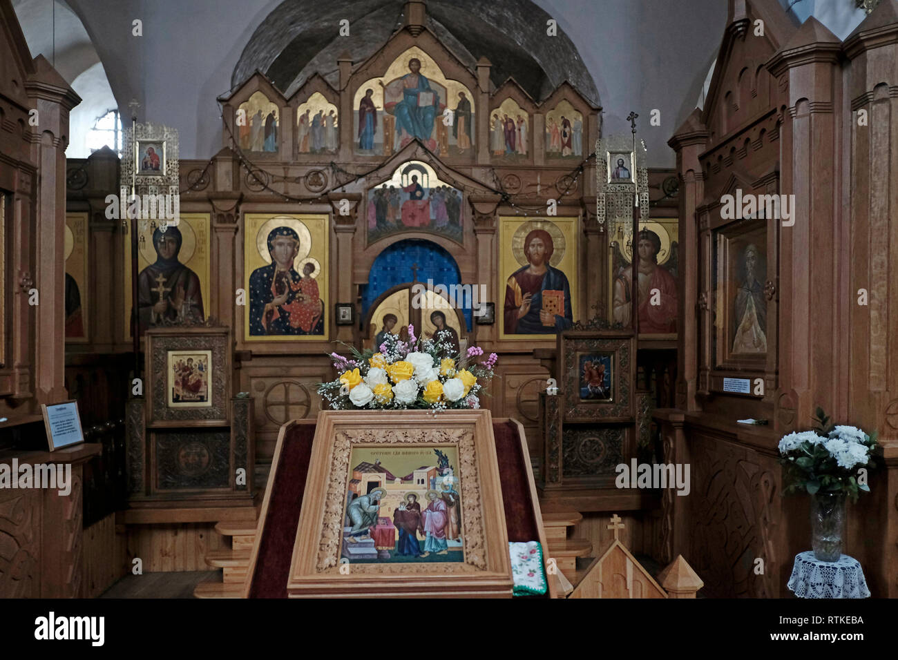 Belarusian orthodox icons hi-res stock photography and images - Alamy