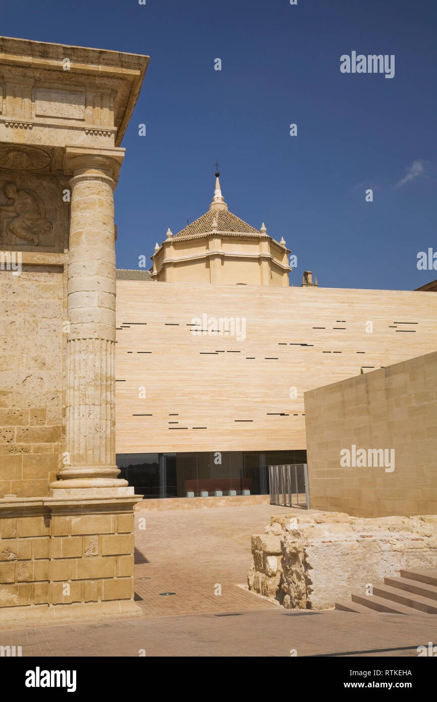 Old and new architectural structures and buildings, Cordoba, Spain ...