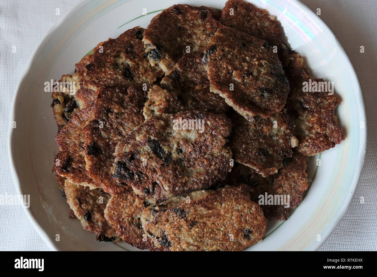 Potato pancakes called latkes hi-res stock photography and images - Alamy