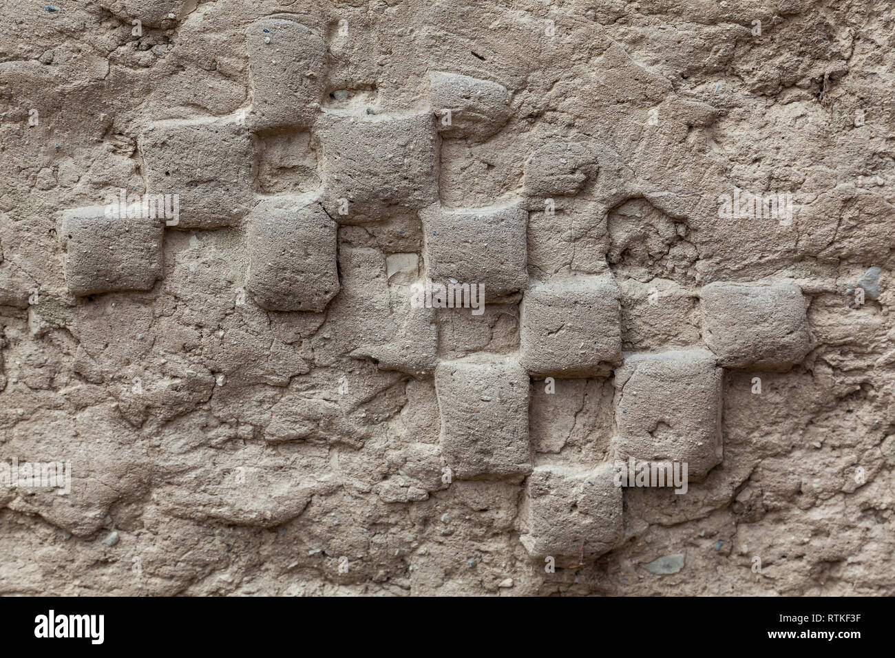Huaca or Temple of the Dragon or the Rainbow. Religious building of the ...