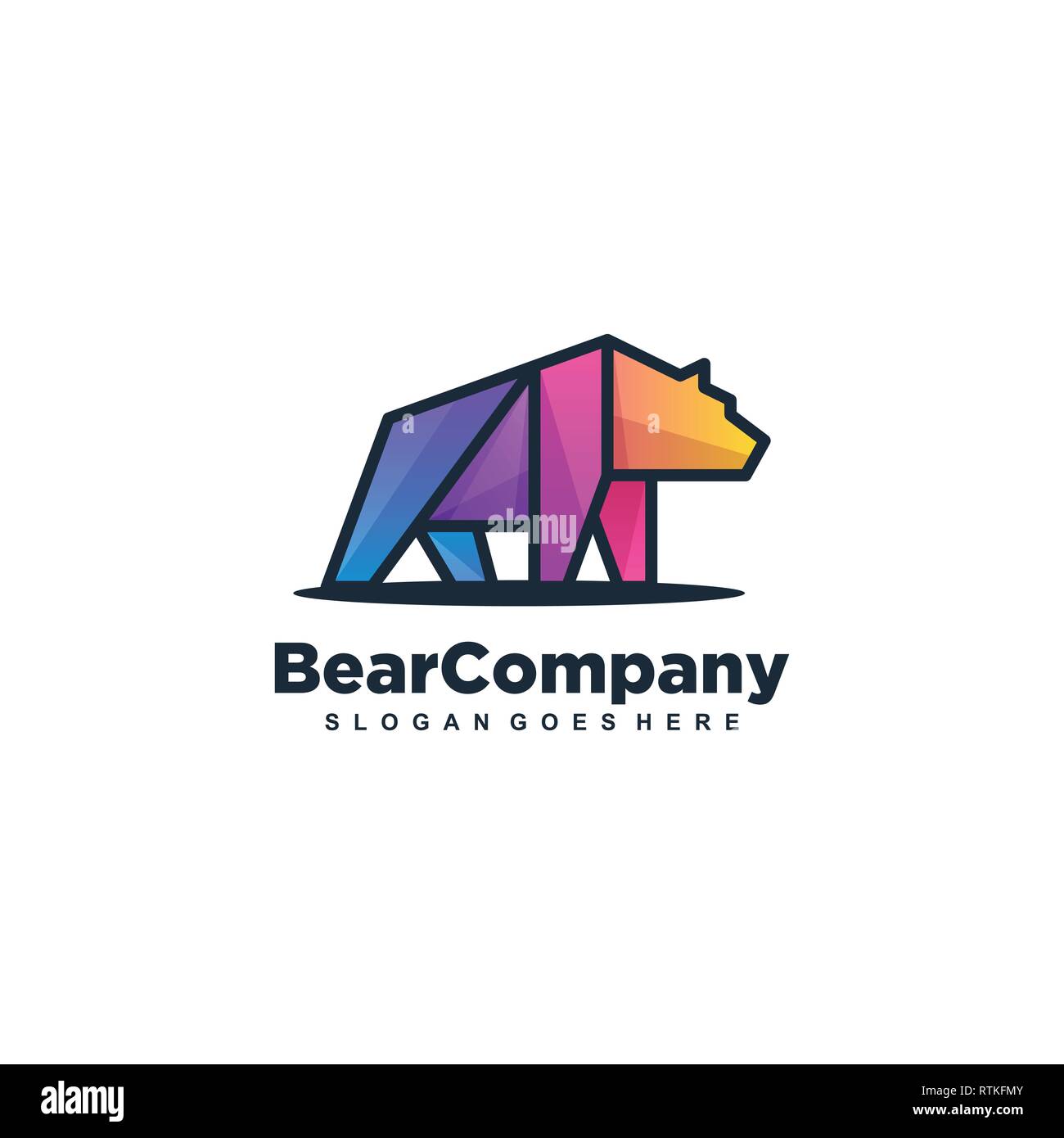 Abstract bear hi-res stock photography and images - Alamy