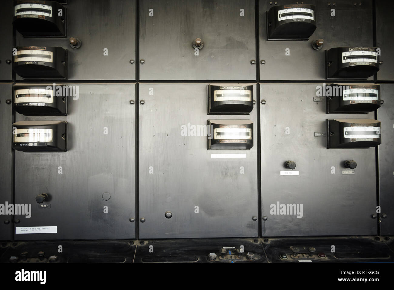 An electrical power plant substation Stock Photo - Alamy