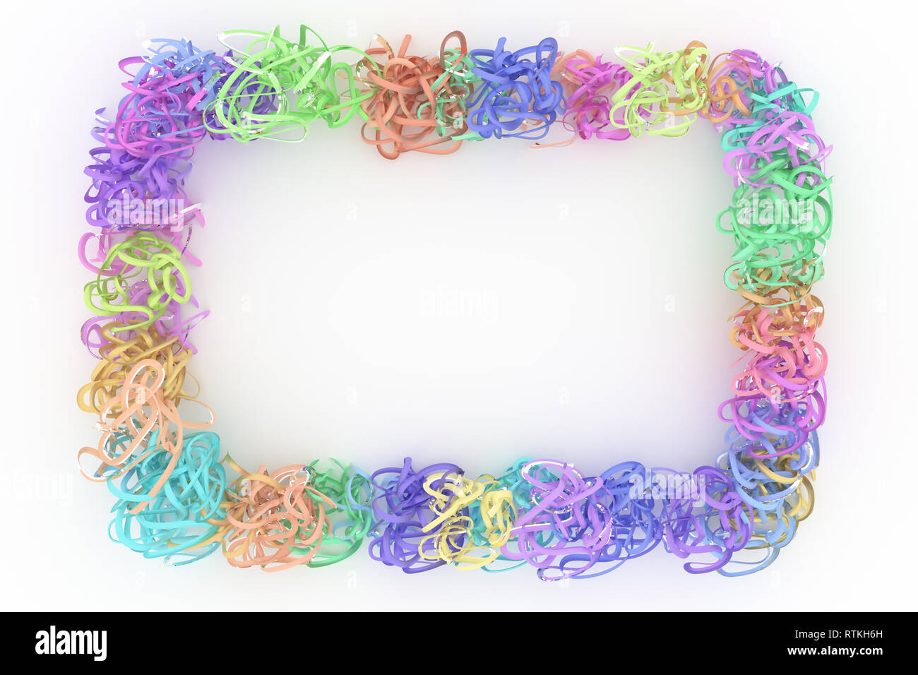 Background abstract, string backdrop virtual paper frame CGI ...