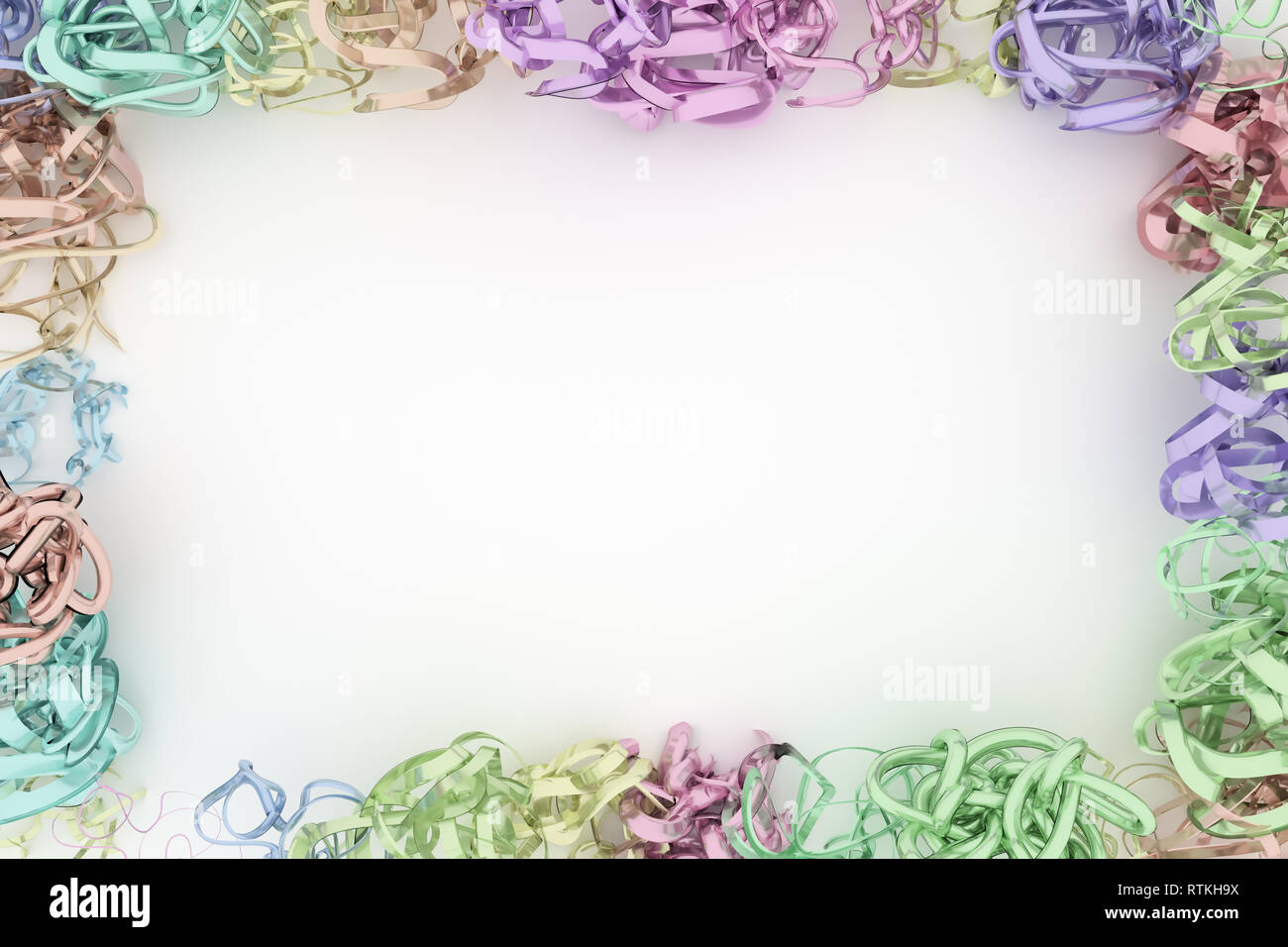 Background abstract, string backdrop virtual paper frame CGI ...