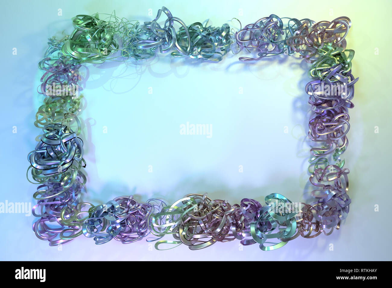 Background abstract, string backdrop virtual paper frame CGI ...