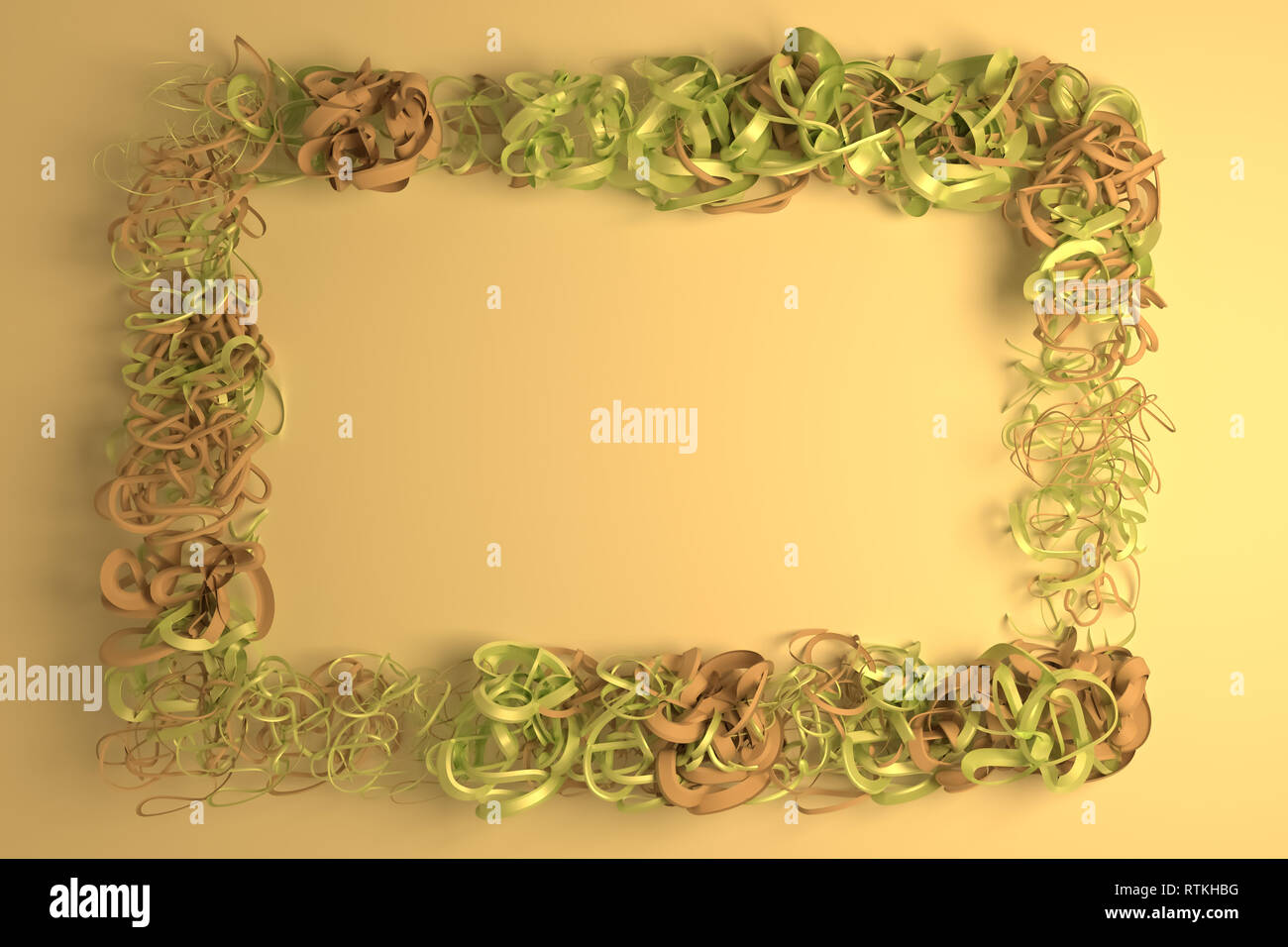 Background abstract, string backdrop virtual paper frame CGI ...