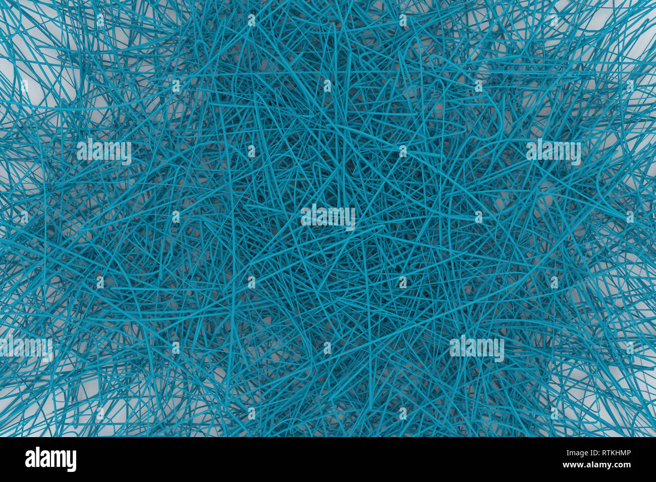 Background abstract, messy strings virtual backdrop CGI composition ...