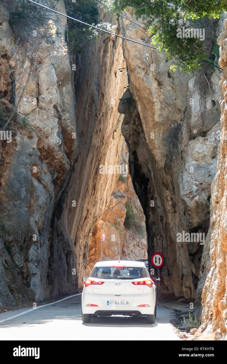 Majorca carretera de sa hi-res stock photography and images - Alamy