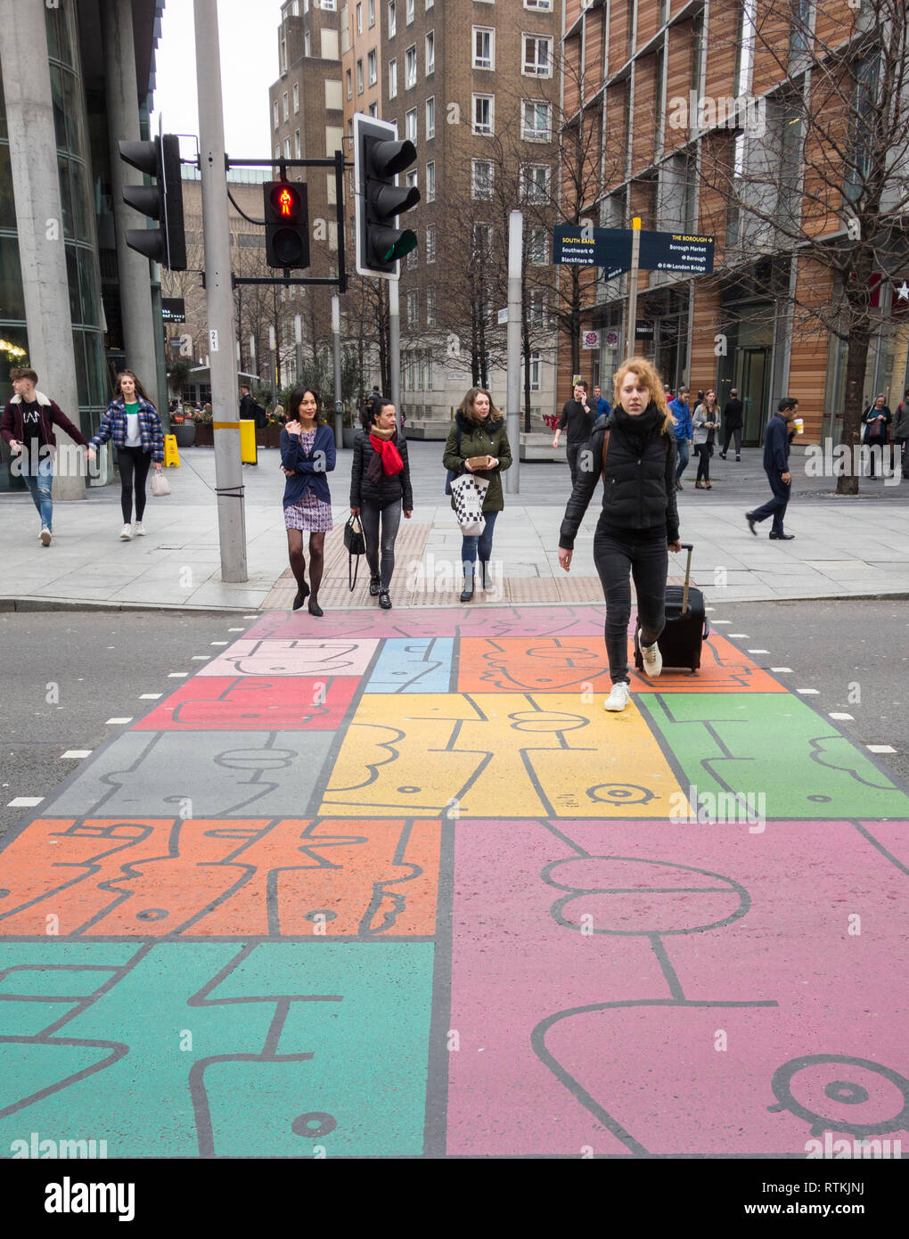 Colourful crossings hi-res stock photography and images - Alamy