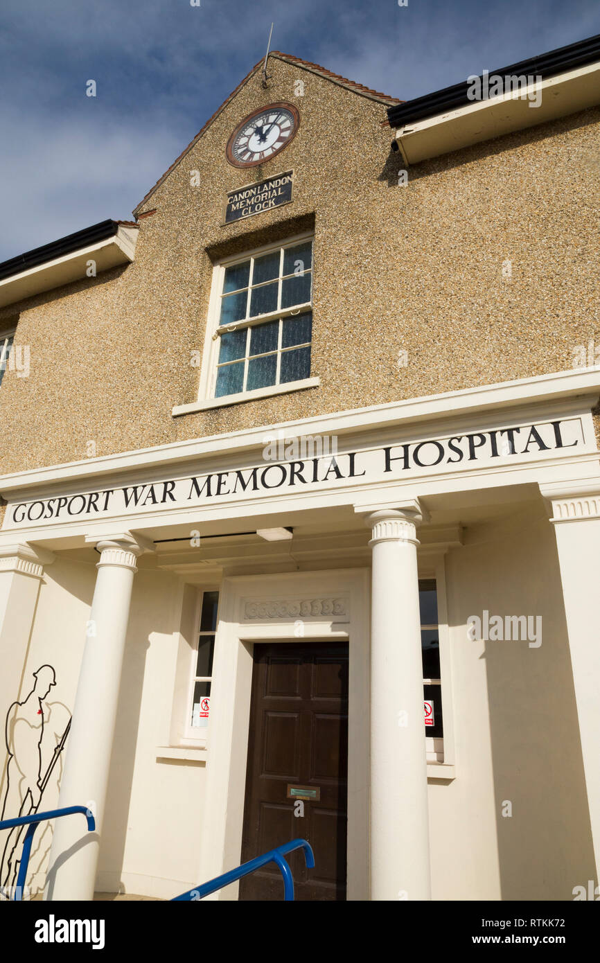 Gosport war memorial hospital hi-res stock photography and images - Alamy