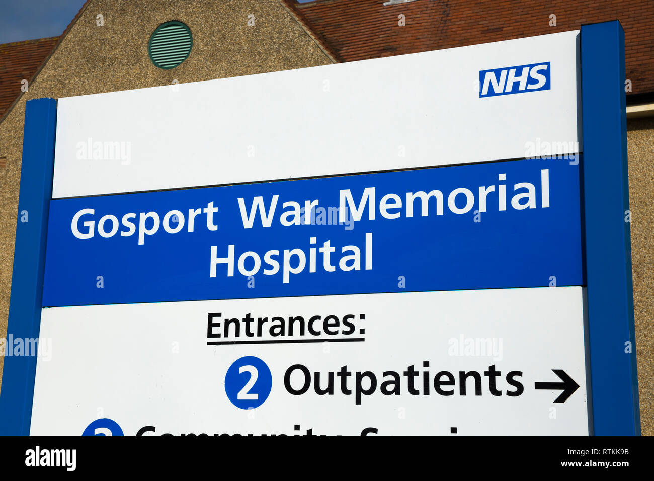 Gosport war memorial hospital hi-res stock photography and images - Alamy