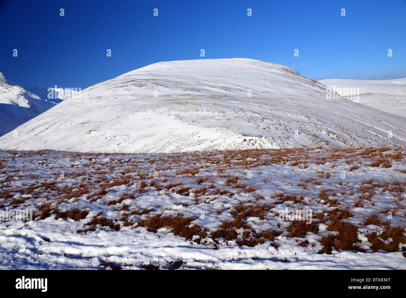 The Southern Slopes of the Wainwright Bannerdale Crags from Souther ...