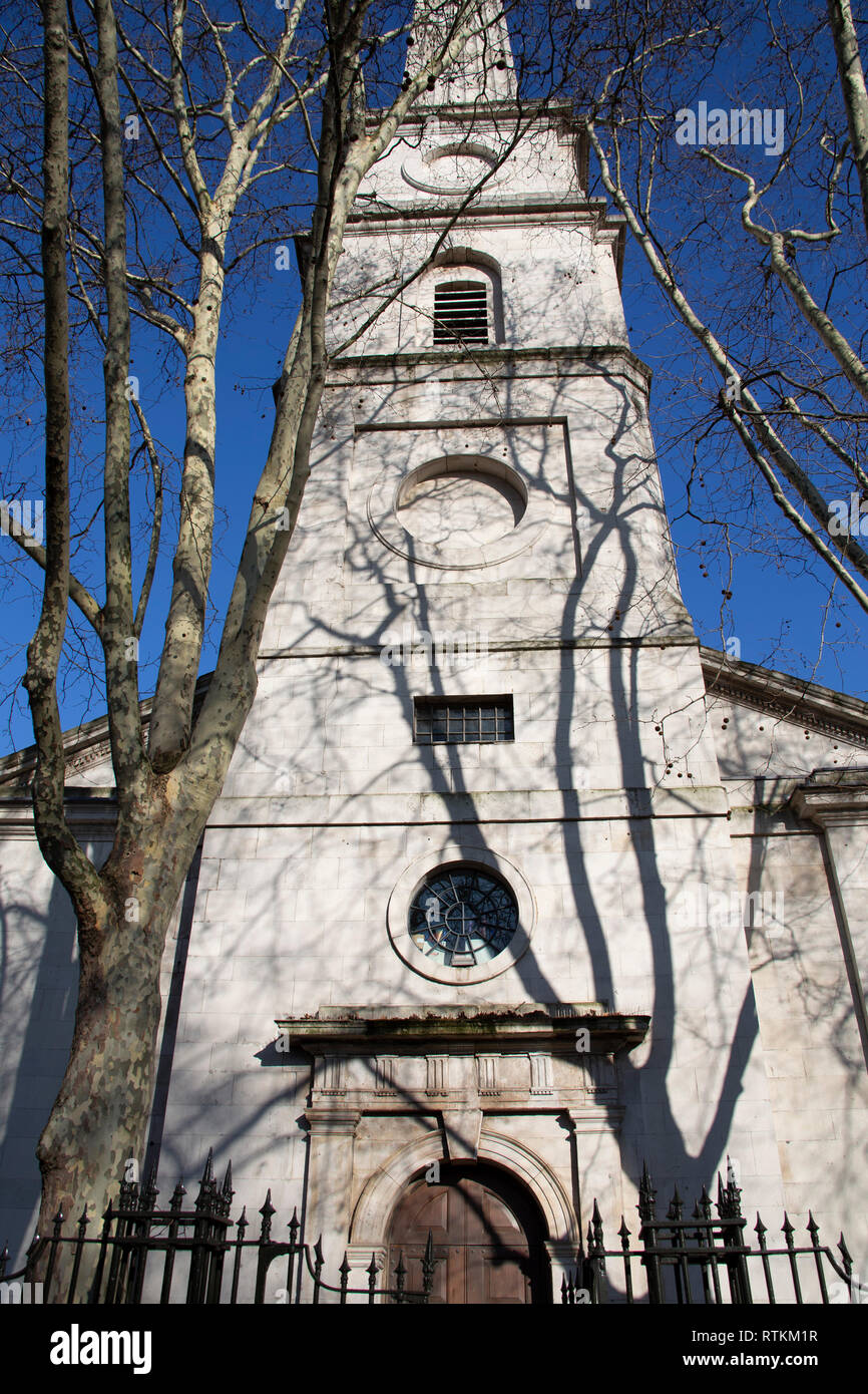 St Luke's Church, Old Street, London Stock Photo - Alamy