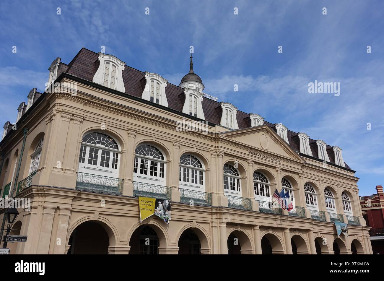 NEW ORLEANS, LA -26 JAN 2019- View of the Louisiana State Museum ...