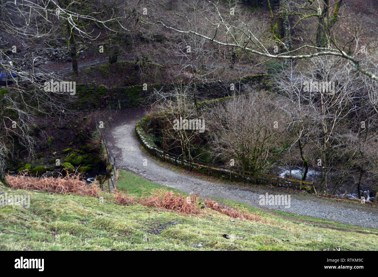 Low Sweden Bridge over Scandale Beck on Route to the Wainwright Low ...