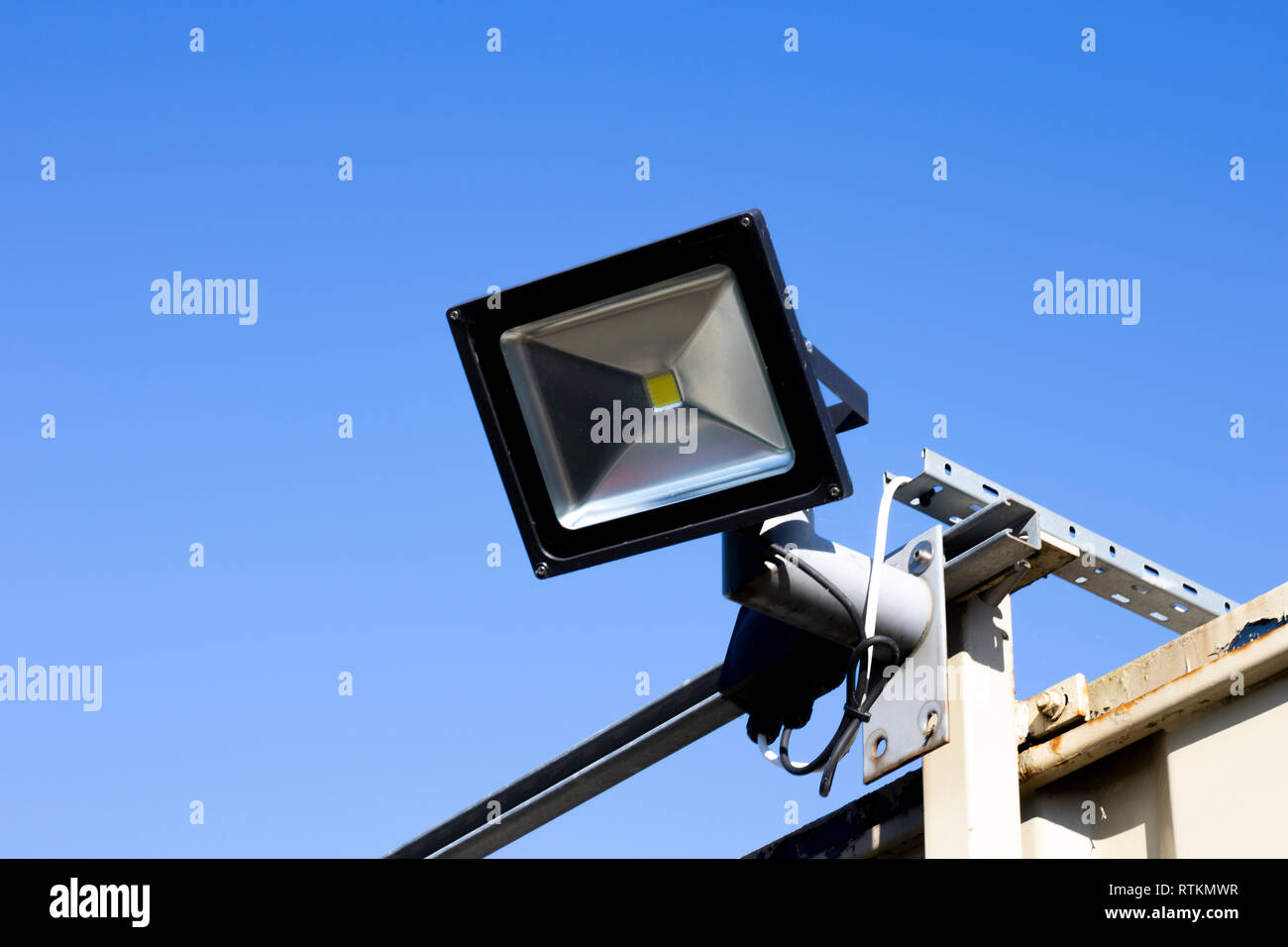 Automatic PIR, passive infrared sensor, LED floodlight providing ...