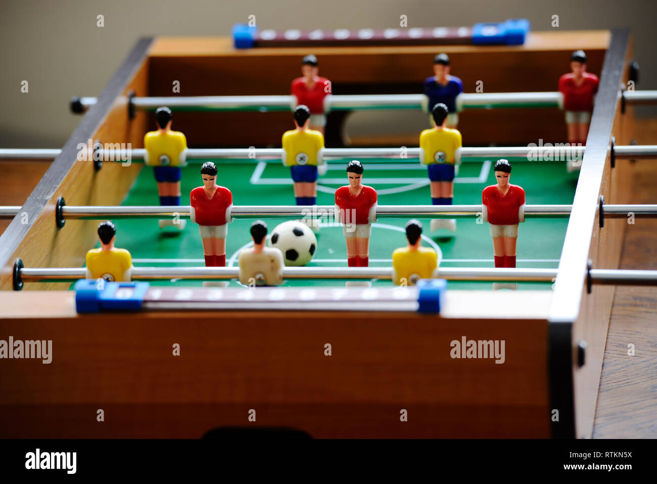 Miniature soccer stadium in miniature hi-res stock photography and ...