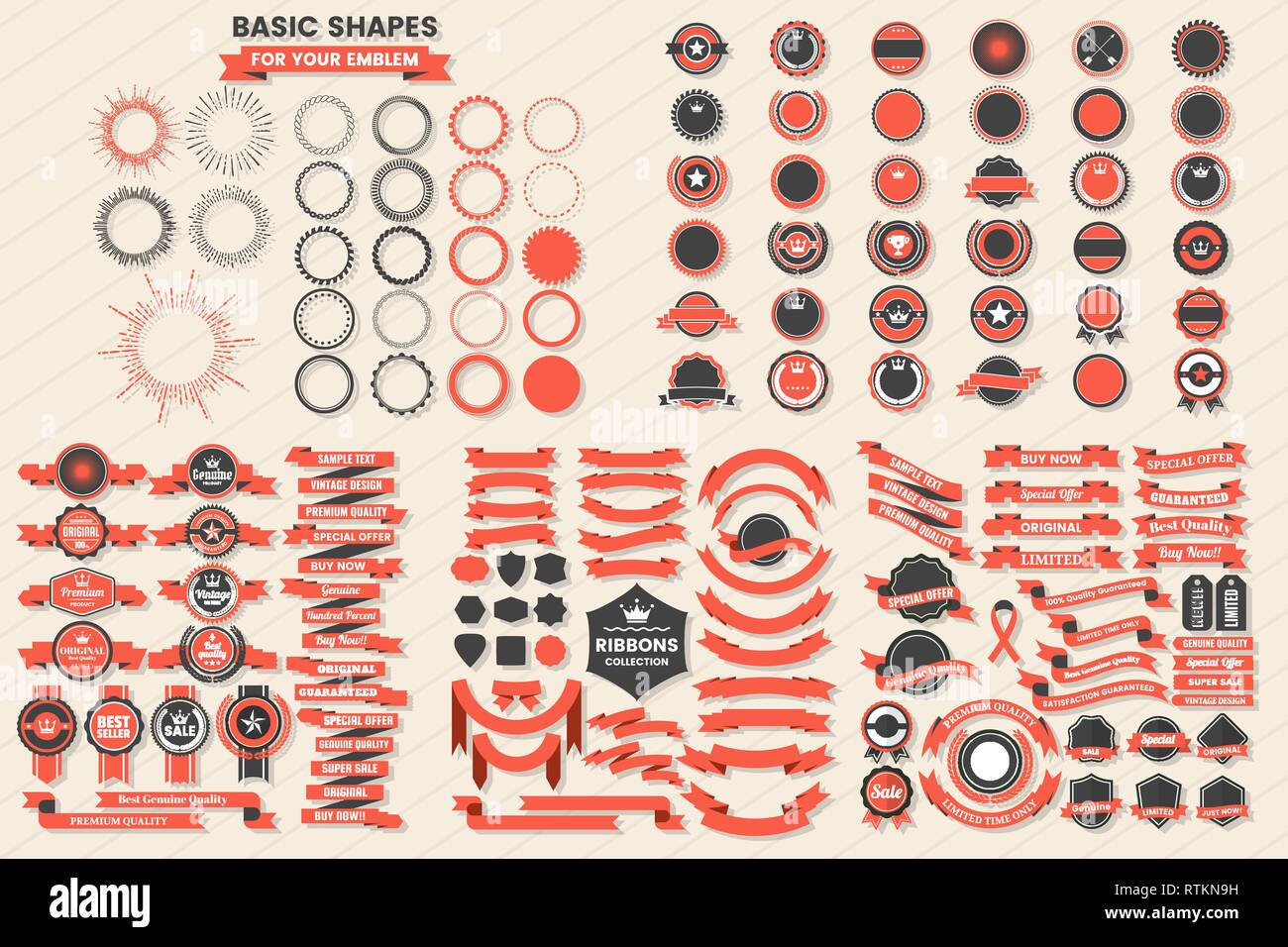 Vintage Retro Vector Logo for banner, poster, flyer Stock Vector Image ...