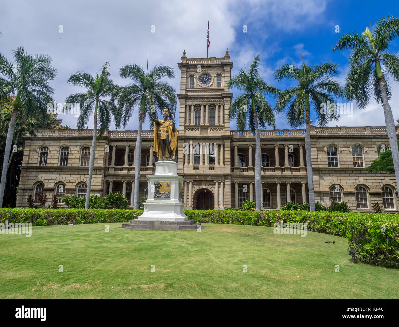 King Kamehameha I Statue, by Thomas Gould, on August 6, 2016 in ...