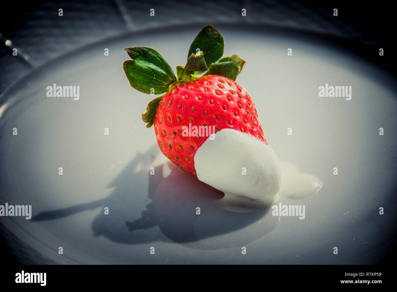 Strawberry meringue cake - BIPHOTO STUDIO, Budapest Hungary Stock Photo ...