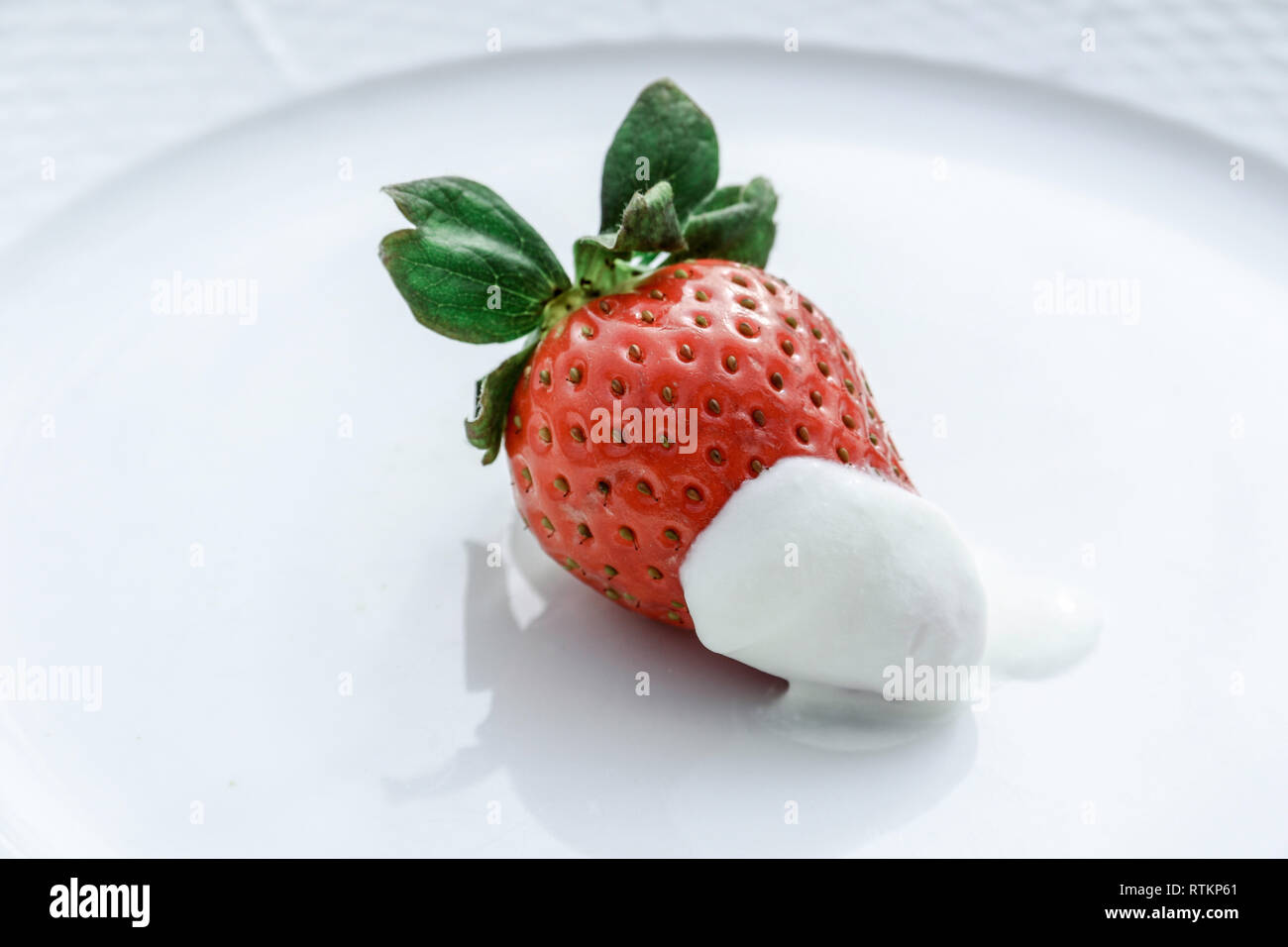Strawberry meringue cake - BIPHOTO STUDIO, Budapest Hungary Stock Photo ...
