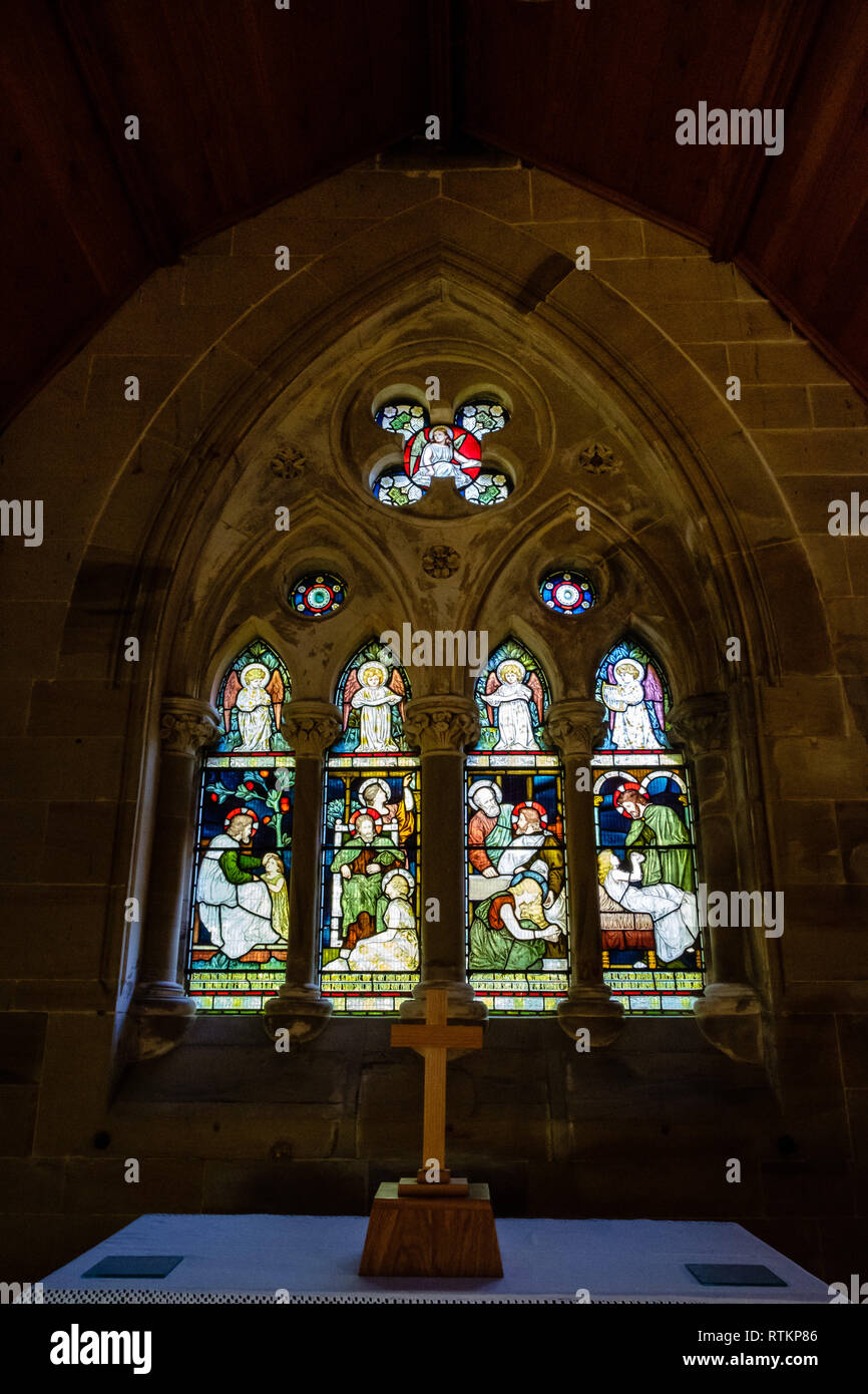 St Lawrence Parish Church, Church Road, Stone Street, Seal, Kent Stock ...