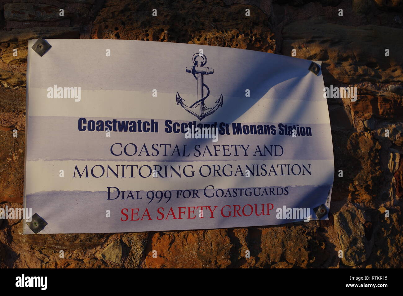 St Monans Windmill in the Golden light of a Summer's Evening. Fife ...