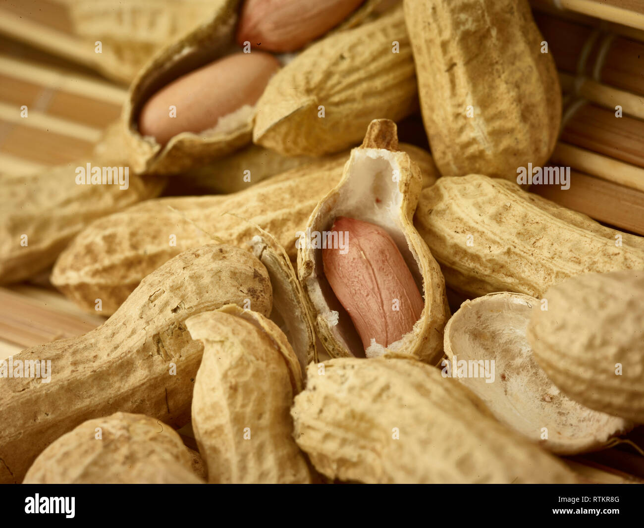 Peanuts food still-life photograph Stock Photo - Alamy