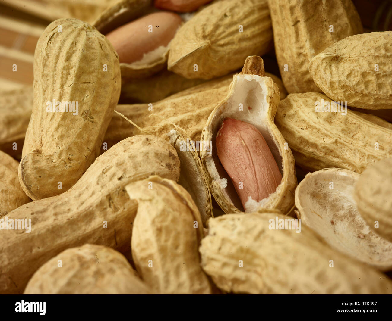 Peanuts food still-life photograph Stock Photo - Alamy