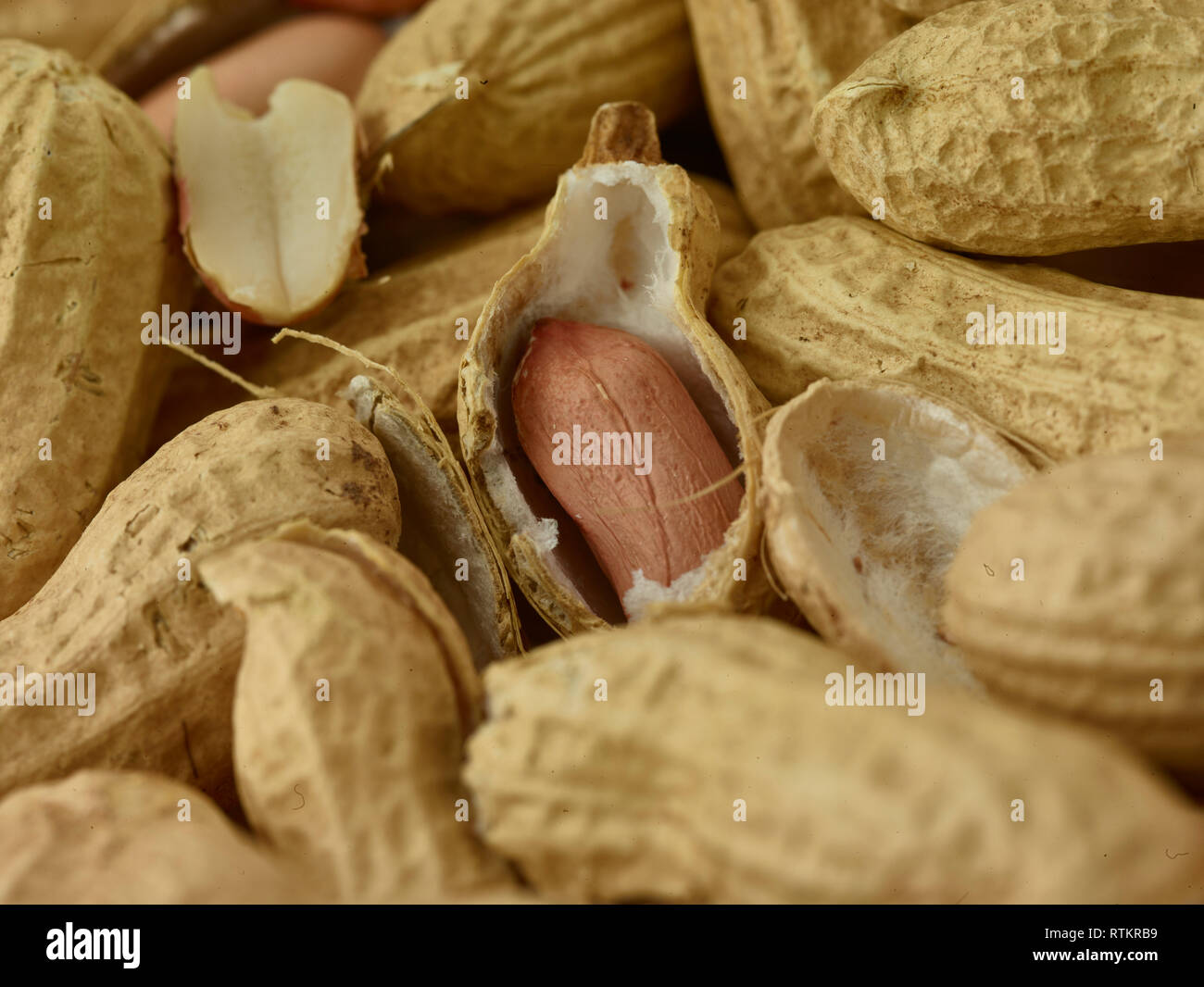 Peanuts food still-life photograph Stock Photo - Alamy